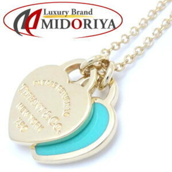 Tiffany & Co. | Bags | Tiffany Return To Tiffany Double Heart Necklace ...
